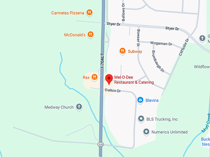 16. mel o dee restaurant & catering map