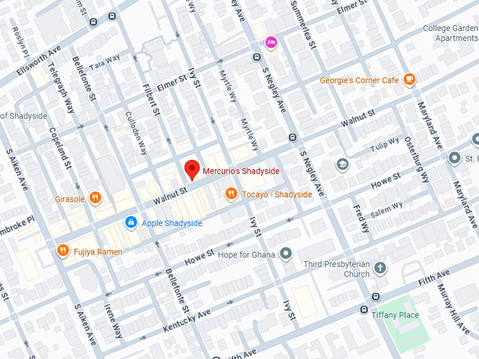 16. mercurio&rsquo;s shadyside map