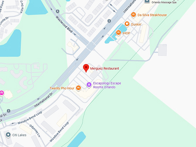 16. merguez restaurant map