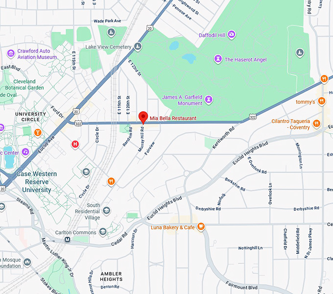 16. mia bella restaurant