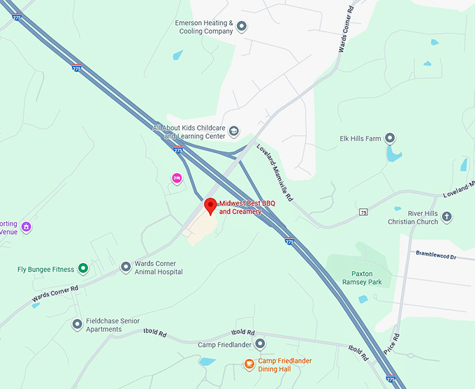 16. midwest best bbq & creamery map