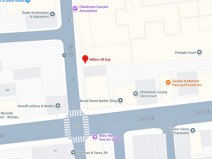 16. millers all day map