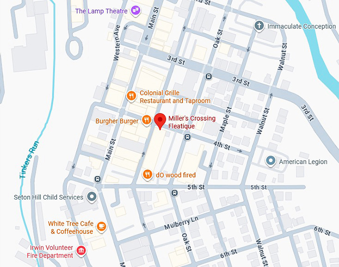16. miller's crossing fleatique map