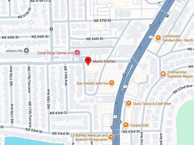 16. mom's kitchen map