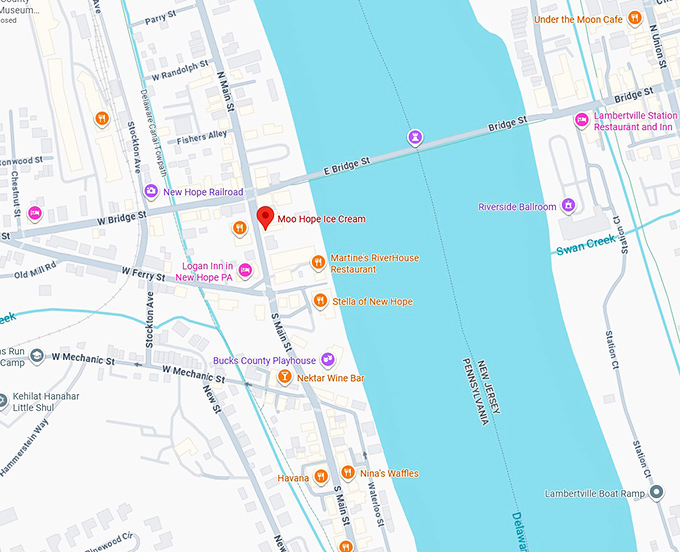 16. moo hope ice cream map