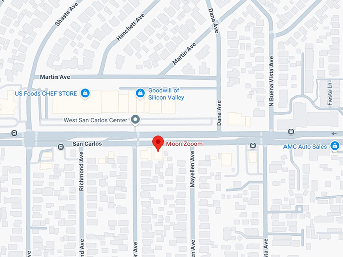 16. moon zoom vintage map