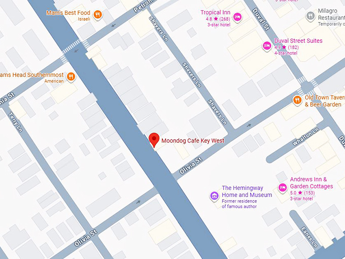 16. moondog cafe key west map