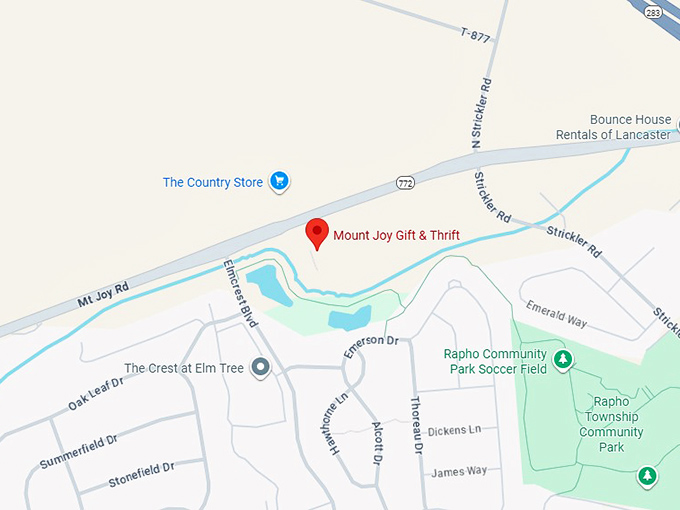 16. mount joy gift & thrift mount joy map