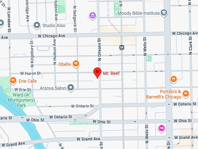 16. mr. beef map