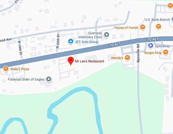 16. mr. lee&rsquo;s restaurant map