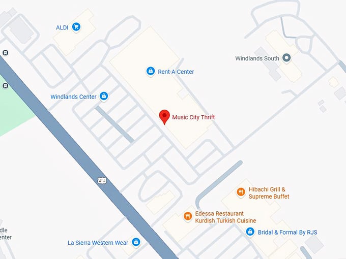 16. music city thrift map
