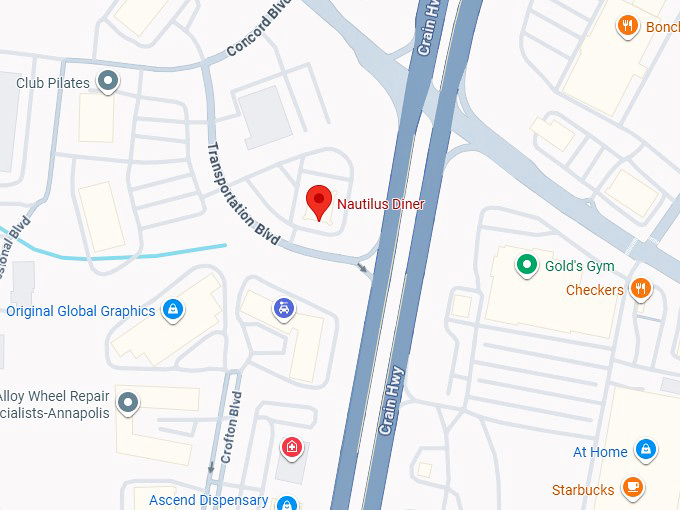 16. nautilus diner map