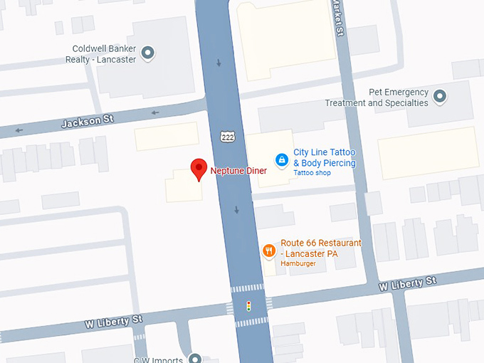 16. neptune diner map