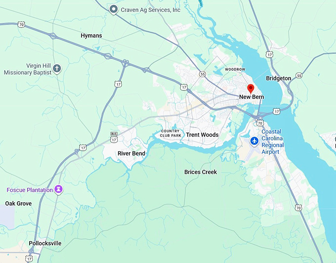 16. new bern map