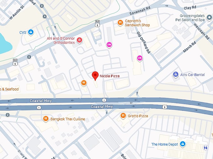 16. nicola pizza map