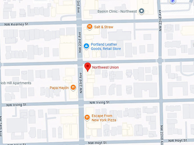 16. northwest union map