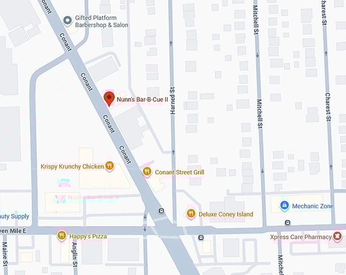 16. nunn's bar b cue ii map