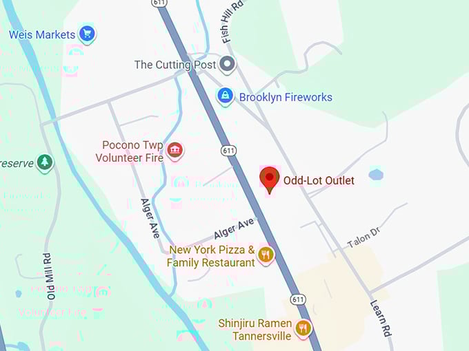 16. odd lot outlet map