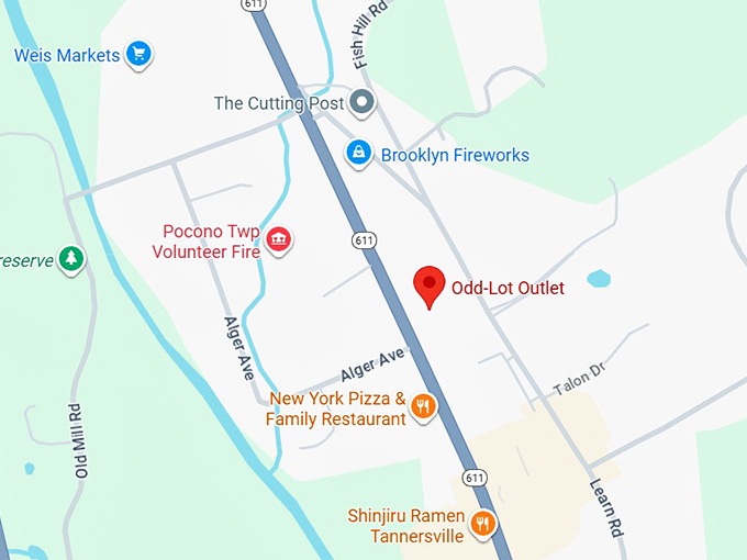 16. odd lot outlet map