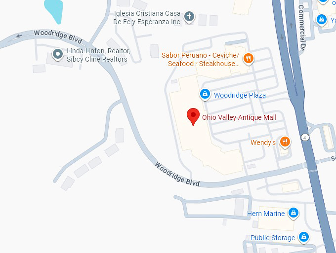 16. ohio valley antique mall map