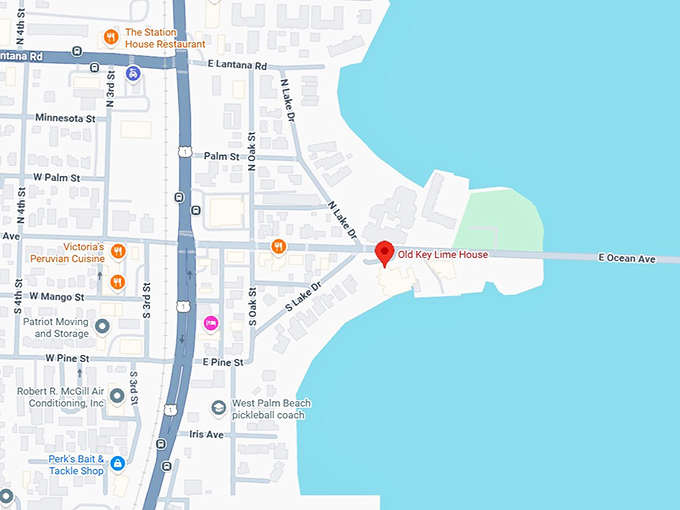 16. old key lime house map