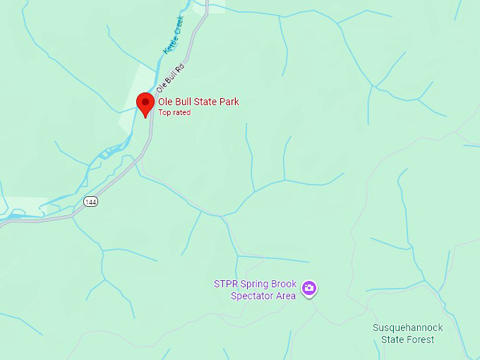 16. ole bull state park map