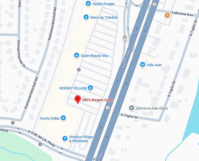 16. ollie's bargain outlet map