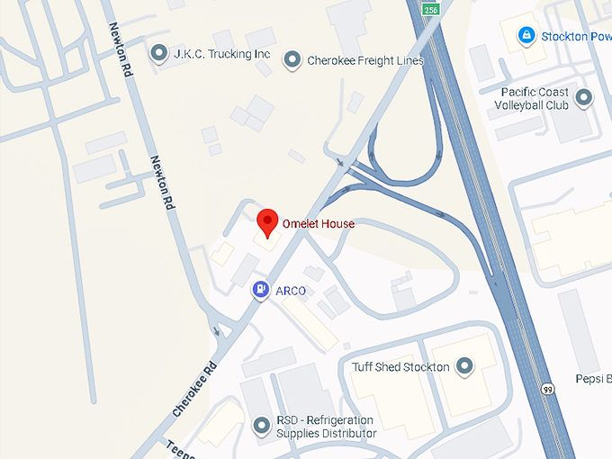 16. omelet house map