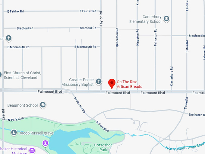 16. on the rise artisan breads map