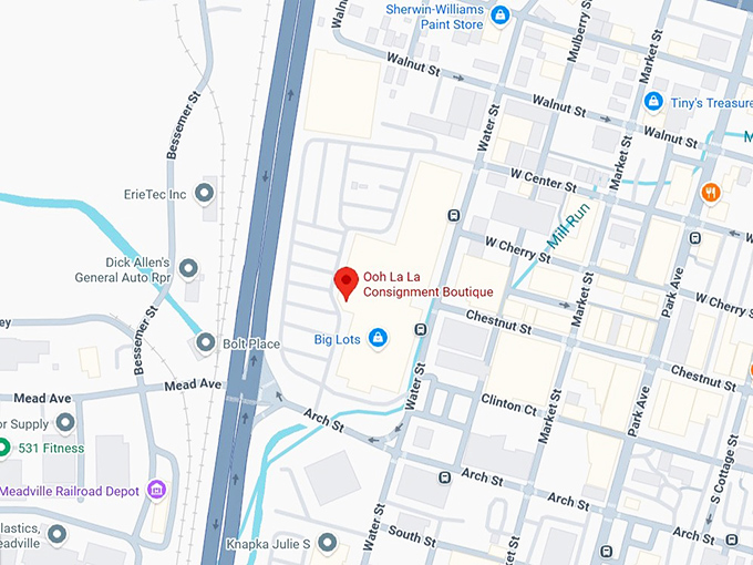 16. ooh la la consignment boutique map