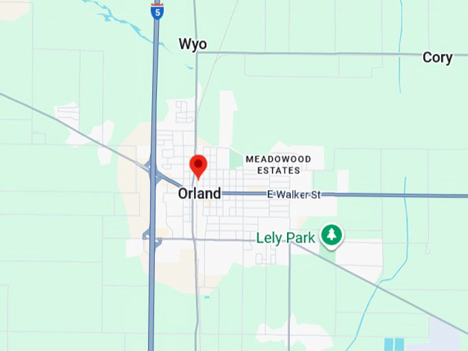 16. orland map