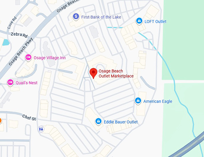 16. osage beach outlet marketplace map