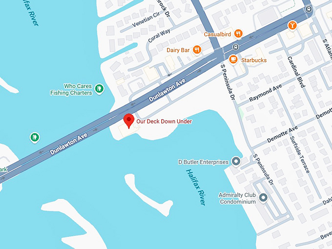 16. our deck down under map