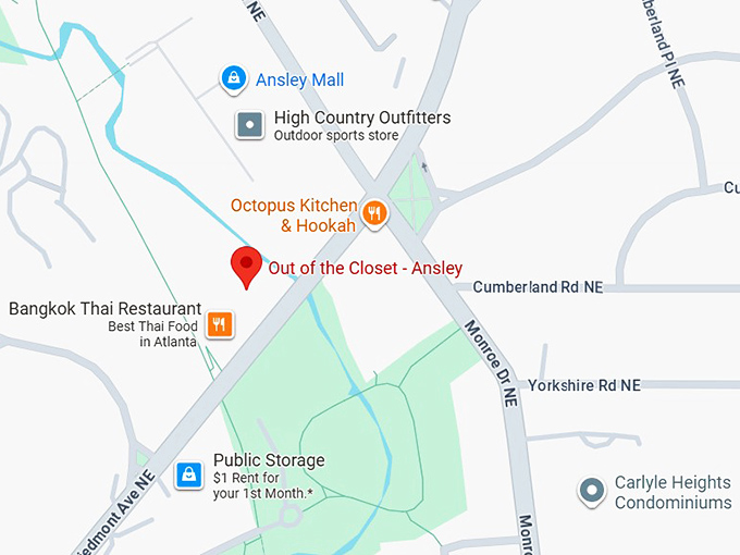 16. out of the closet ansley map