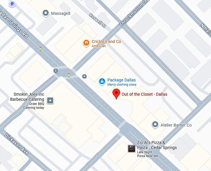 16. out of the closet map