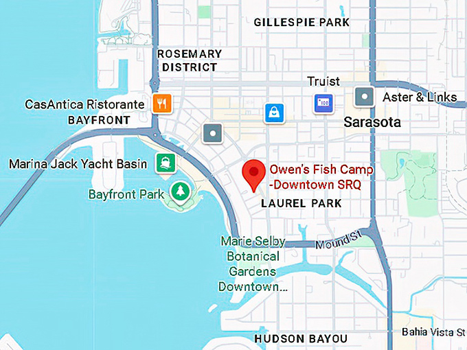 16. owen's fish camp map