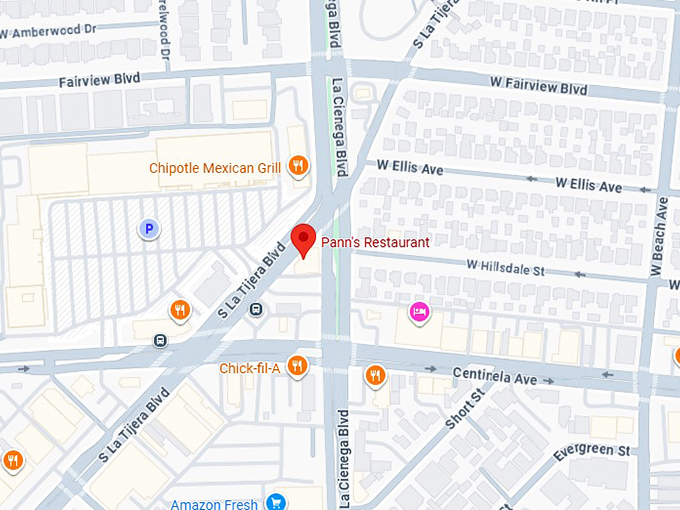 16. pann's restaurant map