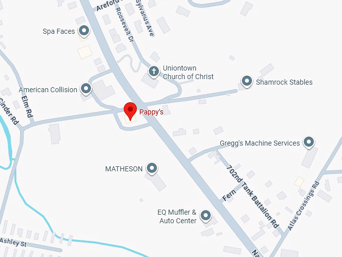 16. pappy&rsquo;s map