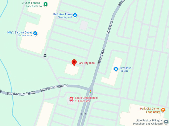 16. park city diner map