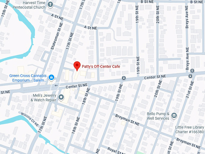 16. patty's off center cafe map