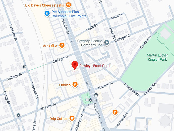 16. pawleys front porch map