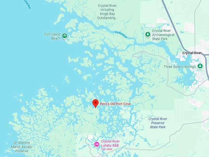 16. peck’s old port cove map