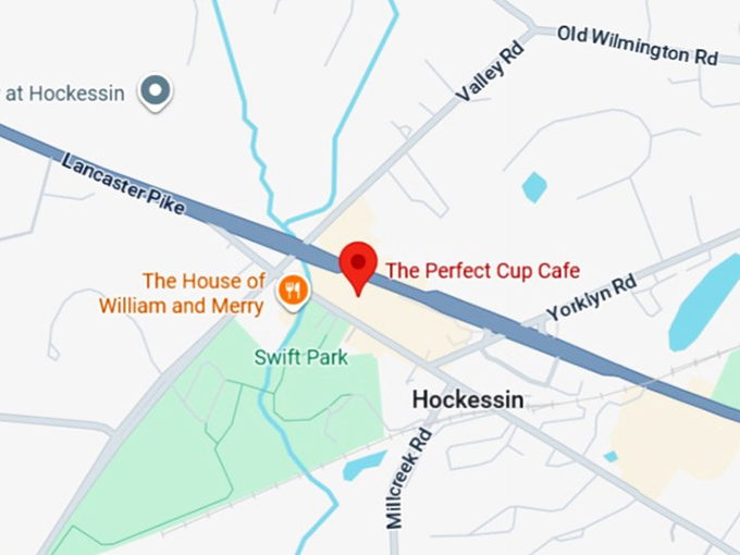 16. perfect cup cafe map