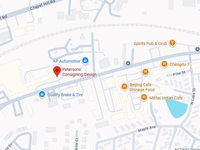 16. petersons' consigning design map