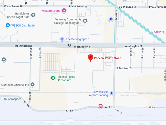 16. phoenix park &lsquo;n swap map