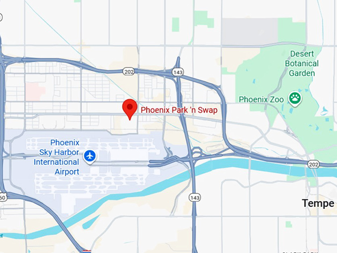 16. phoenix park 'n swap map