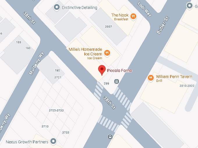 16. piccolo forno map