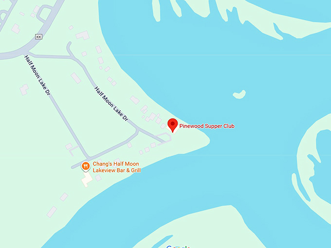 16. pinewood supper club map