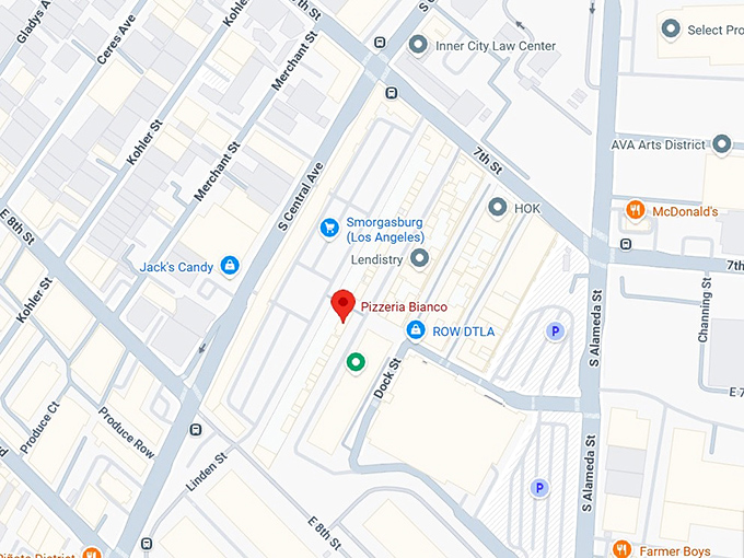 16. pizzeria bianco map