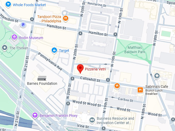 16. pizzeria vetri map